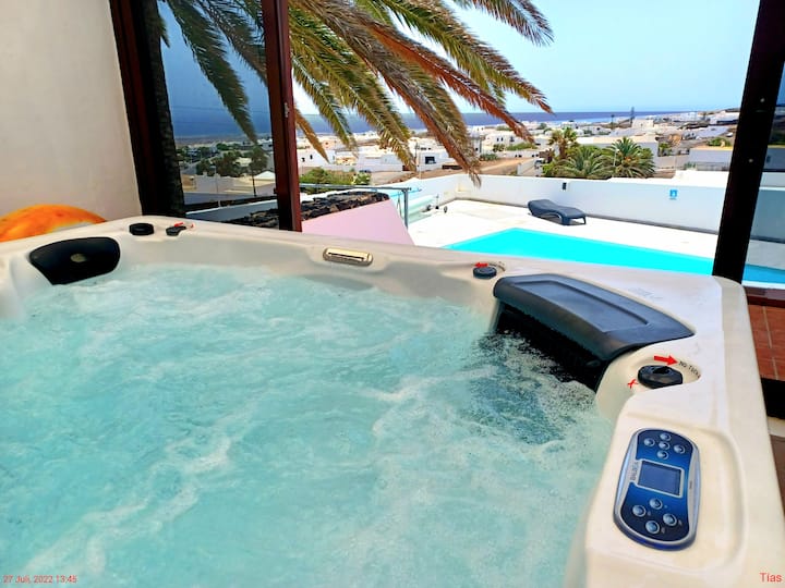 Villa De Luxe, Vue Mer, 360 M², Piscine, Jacuzzi - Puerto del Carmen