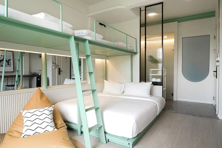 Nila502 Family Room 1br-4pp-bkkoldtown - Bangkok