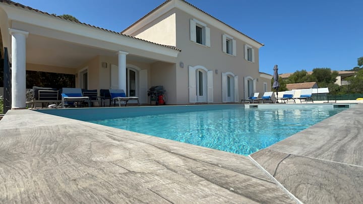 Villa Du Pin à Calvi 4* - Vue Citadelle - 10 Pers - Calvi