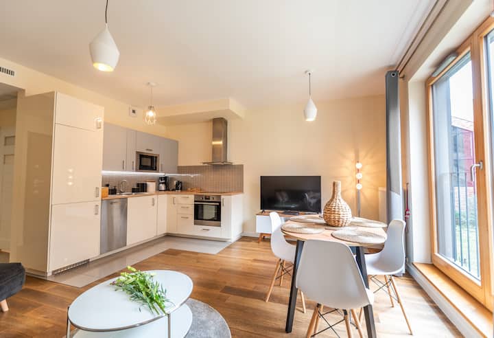 Trzy Pokoje, Darmowy Parking, Klima (Ac), Max 7 Os - Cracovie