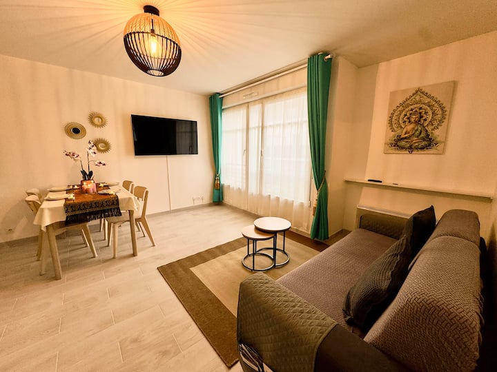 40m², Disney à 5min,  Wifi  Gratuit Et Parking - Montévrain