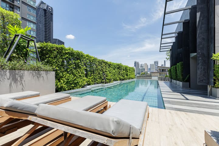 Premium Condo Center Of Bkk! 5 Mins Bts Thong Lor! - Bangkok