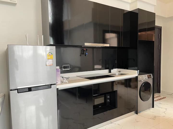 6506市区新房arcadia Millennium Tower，有床品，有热水淋浴 - Pattaya City