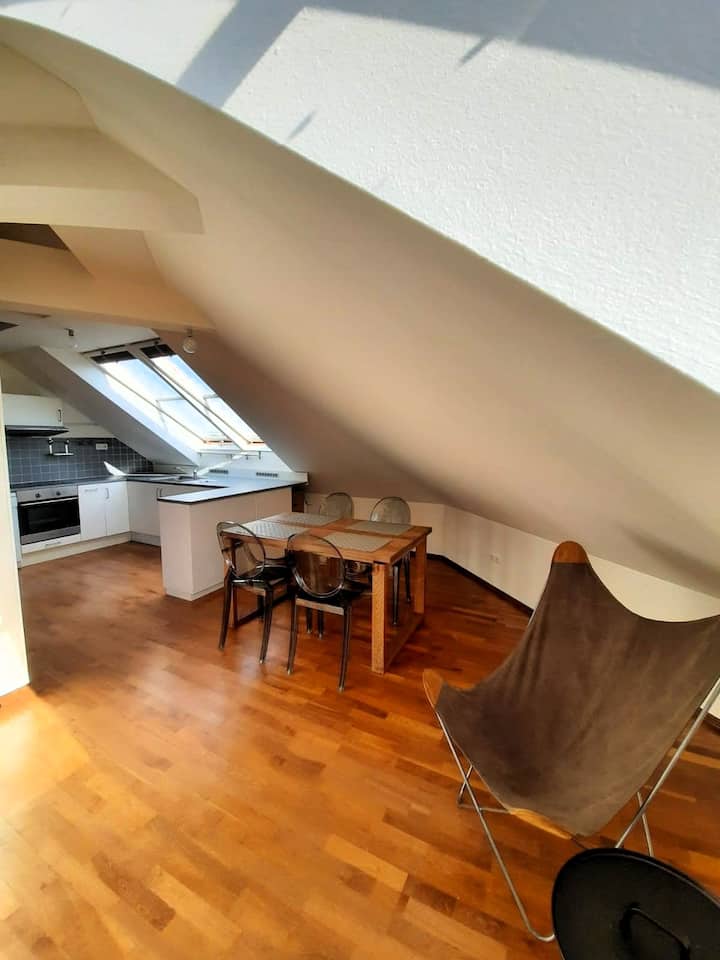 Prague Castle & City Views Attic Apartment - Prague