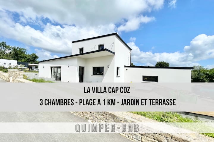 La Villa Cap Coz - 3 Chambres - Plage à 1 Km! - Concarneau