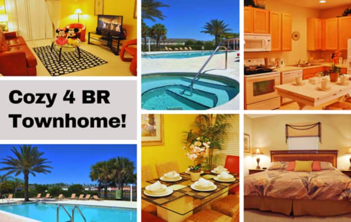 Coral Cay 4br | Walk To Disney Attractions! Fun - Kissimmee