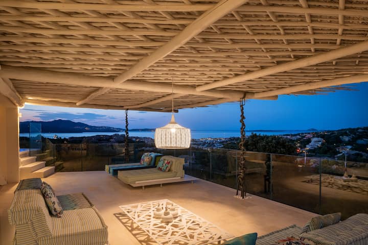 {Porto Rotondo} Stunning Sea View And Hot Tub - Olbia