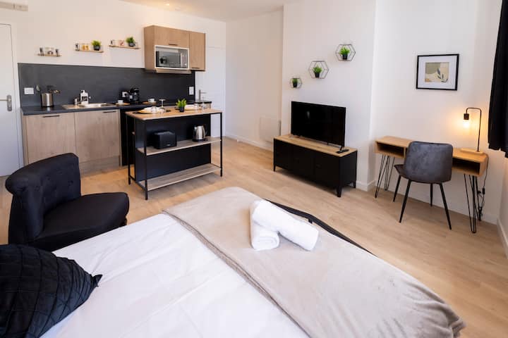 Le Beige Industriel Studio Spacieux - Montluçon