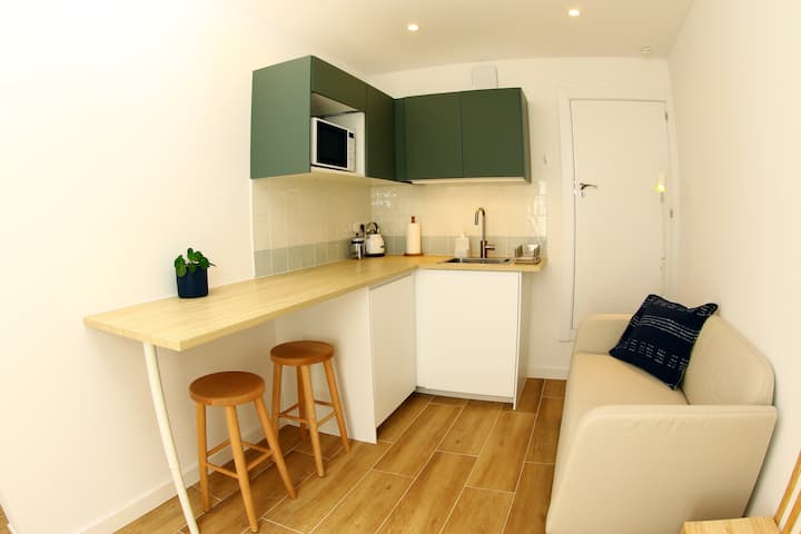 Studio Privé Avec Vue, Petit-déjeuner Inclus - Urrugne