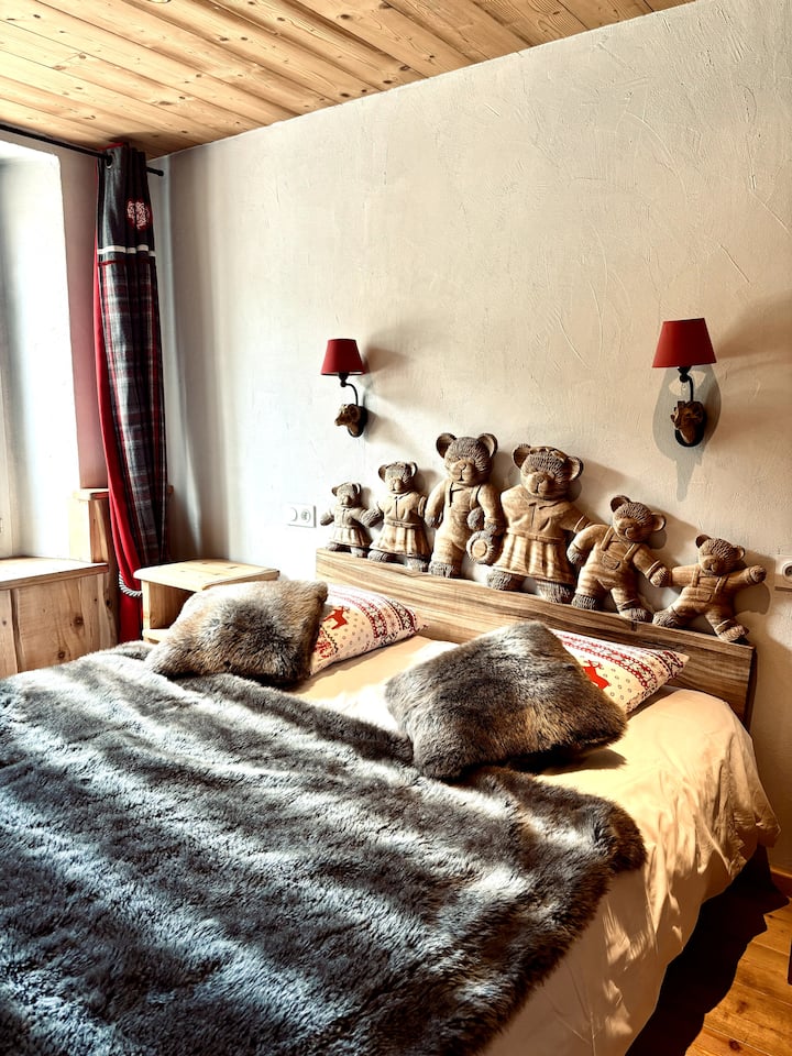 Loft Teddy Avec Vue Exceptionnelle - Plein Centre - Montgenèvre