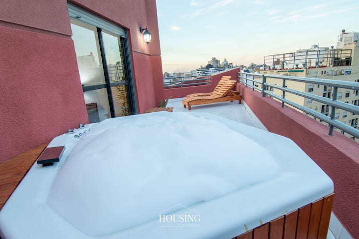 Terraza Unica Con Jacuzzi Y Asador Propio - Córdoba, Argentina