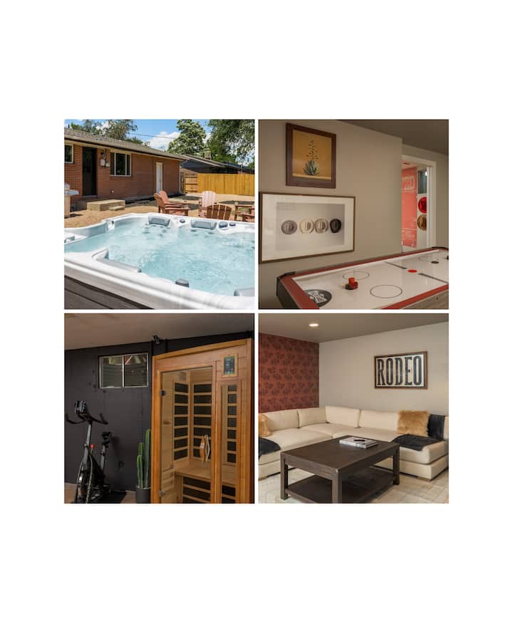Modern, Luxurious, Central | Hot Tub, Sauna, Gym - アーバダ, CO