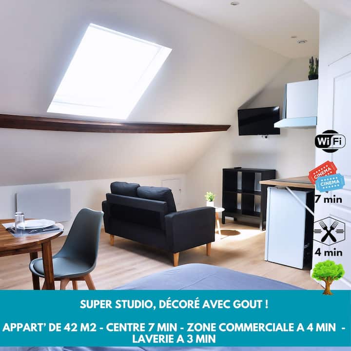 5-zenkaserenity, 5min Centre A29-26, Ferme Moderne - Saint-Quentin