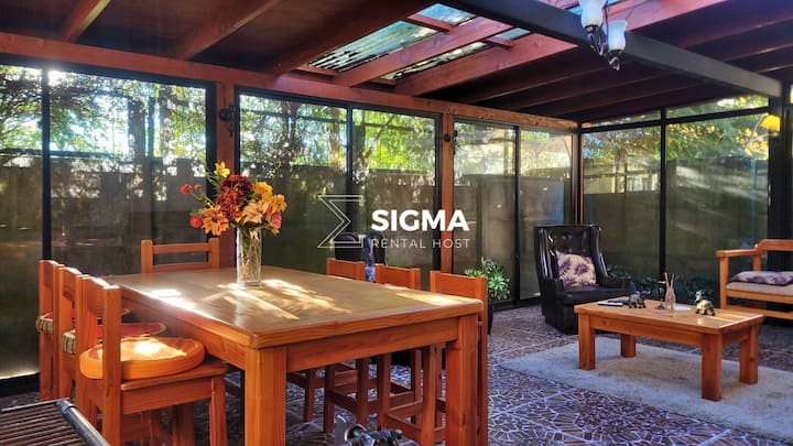 Casa Con Acogedora Terraza Cerrada - Pucón