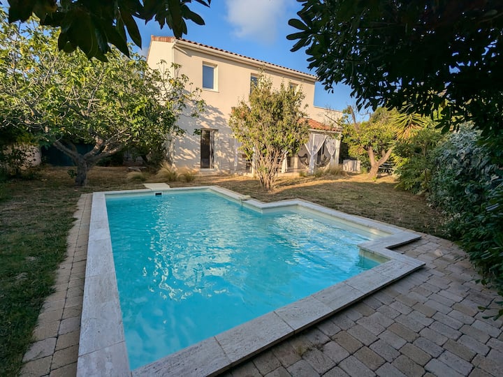 Villa Avec Piscine Proche Plages - Lattes