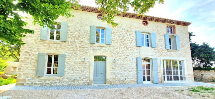 Mas De La Baus -10 Personnes (+5) Avec Piscine - Gordes