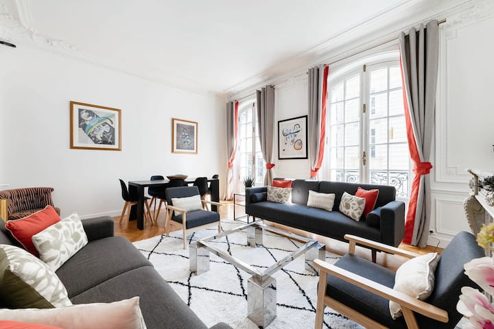 Faubourg St Honore Chic 3 Bedrm - Gare Montparnasse - Paris
