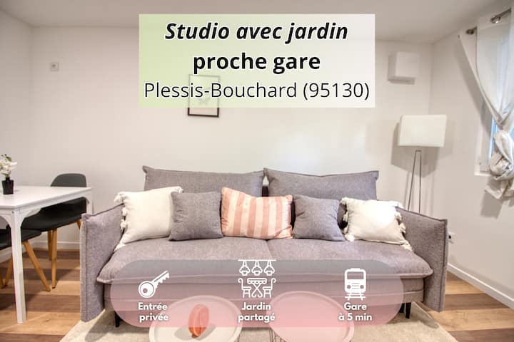 Studio Indépendant Proche Gare Et 30min De Paris - Ermont