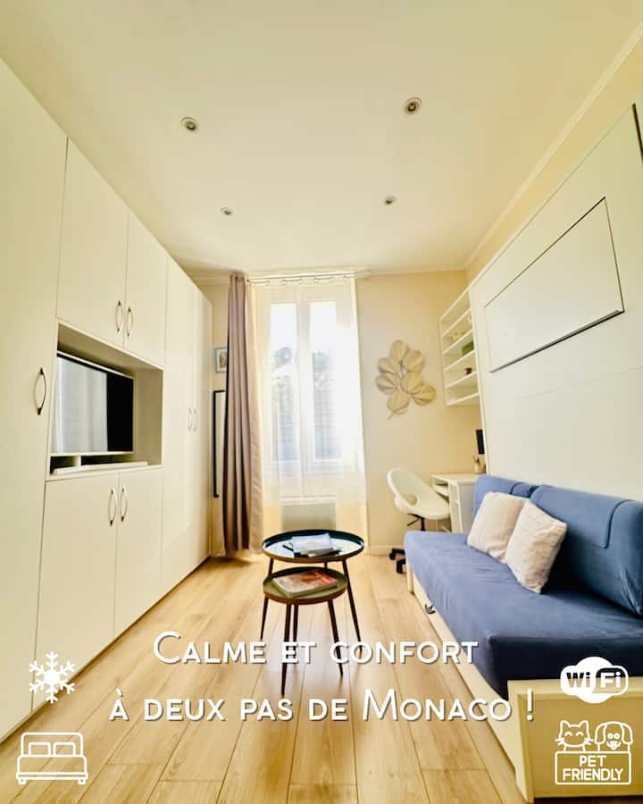 Studio 5 éToiles à Deux Pas De Monaco ! - Monaco