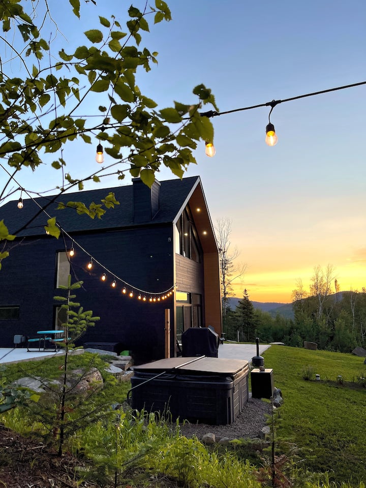 Le Karmën Saint-côme | Spa | Vue Sur Les Montagnes - Québec