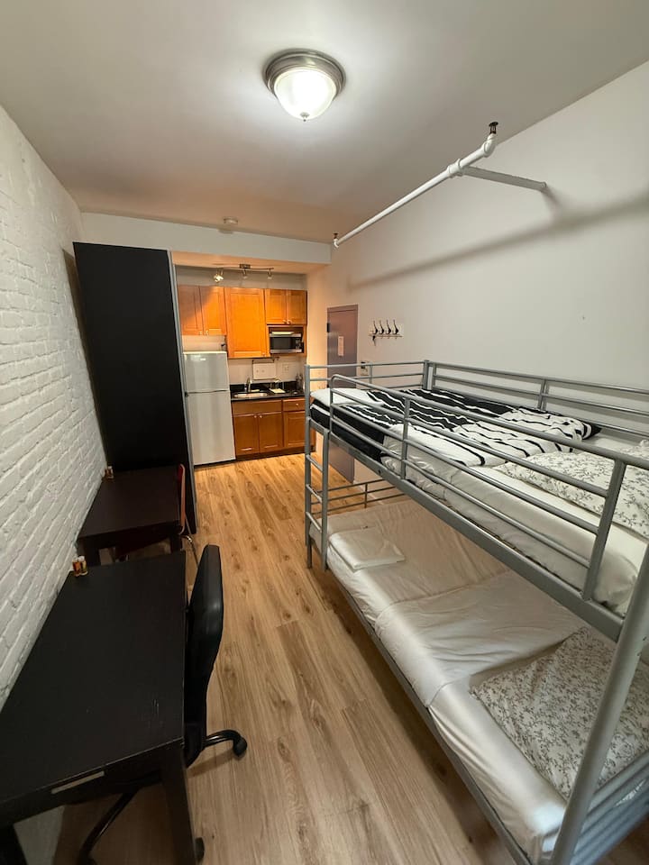 Shared Bathroom Tiny Double Chelsea Studio #2204 - New York City