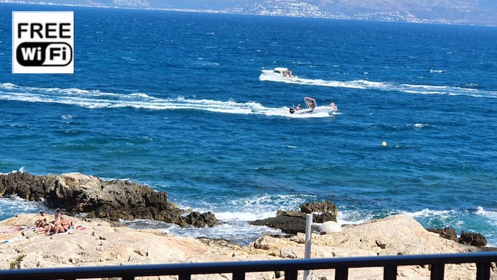 Magnifique Vue Mer Et Accès Direct Plage, Wi-fi 5g - Albons