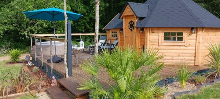Cabane Romantique Avec Spa Privé Près St-emilion - Gironde