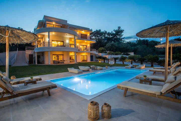 Luxury Villa Amaltheia Rhodes - Faliraki