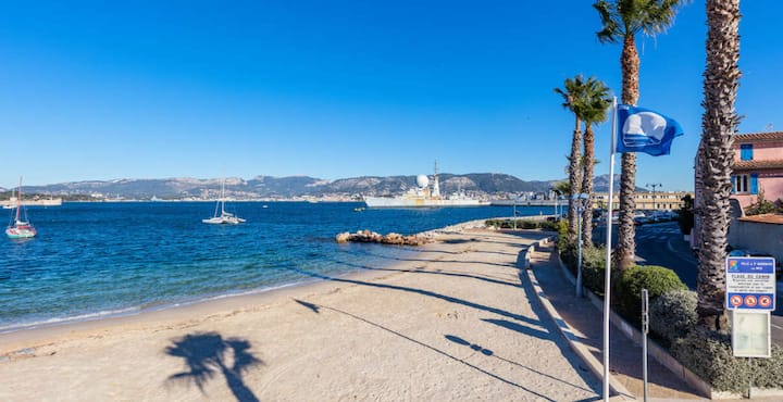 Appartement Saint Mandrier - Plage de Saint-Mandrier-sur-Mer