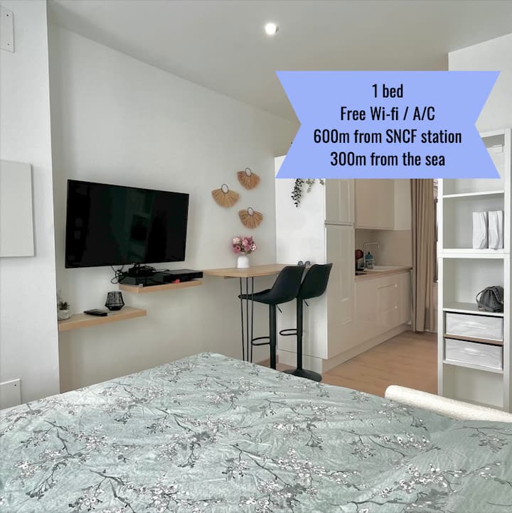 Studio Central à 300m Des Plages - Cannes