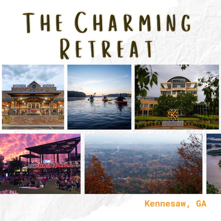 Near Ksu - Pet Friendly - King Bed - Kennesaw, GA