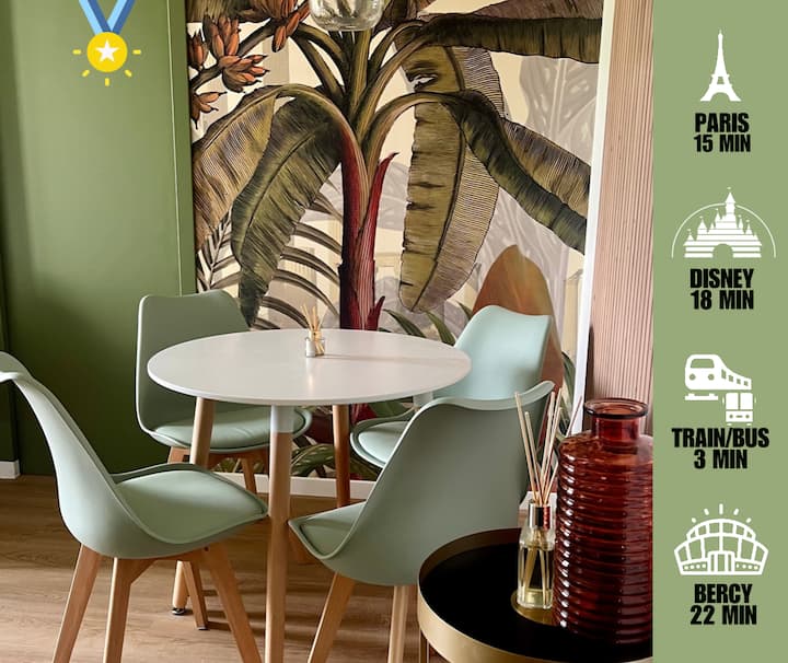Appartement Proche Paris, Disney, Cité Descartes - Champs-sur-Marne