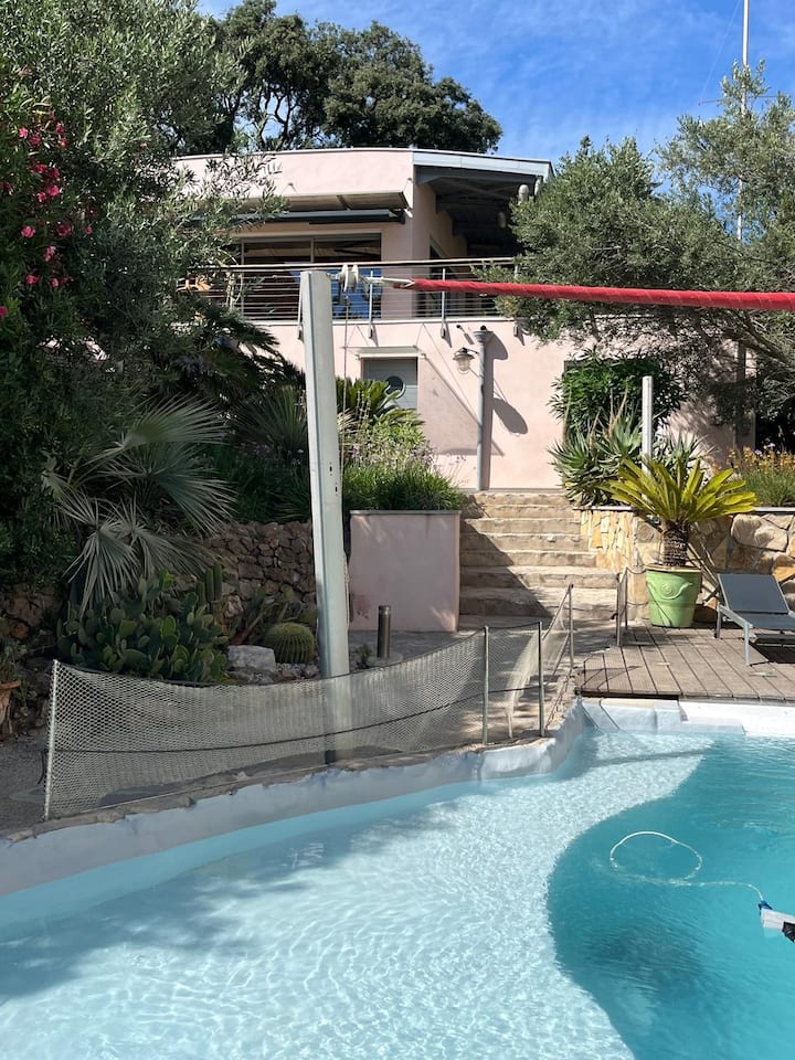 Sète, Villa Familiale  Avec Piscine Bord De Mer - Sète