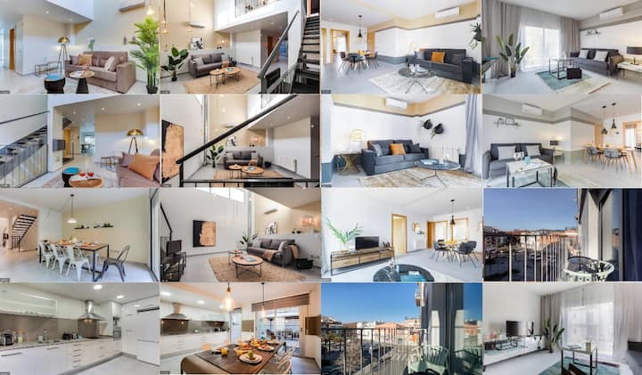 Nice 3 Bedroom Apartment "Sants" Capacity 7 People - Barcelona-El Prat Airport (BCN)