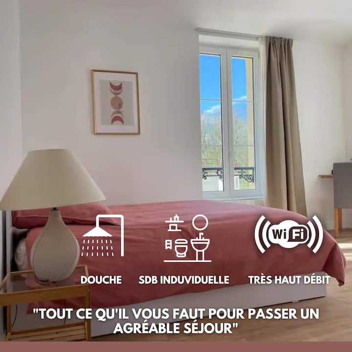 Chambre Julia - 15 Min Disneyland - Disneyland París