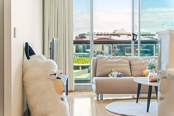Cbd Apt | Walk To Town Hall, Icc & Darling Harbour - Sydney central station