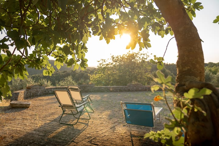 Casale Panoramico Romantico Vicino Siena - Monteriggioni