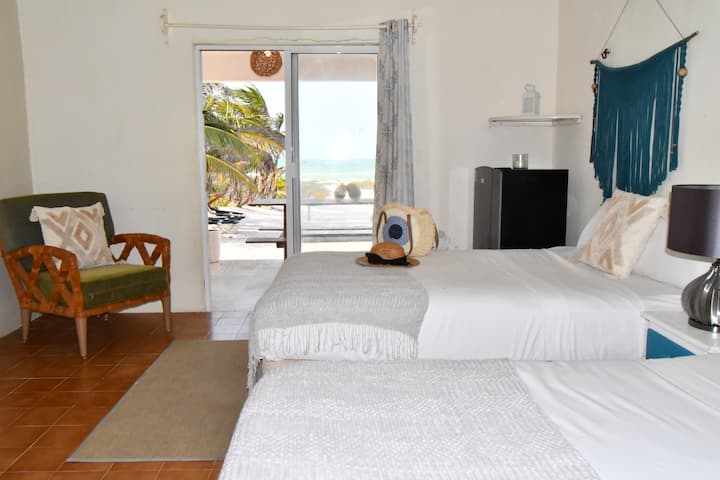 Acogedora Habitación Frente Al Mar En El Cuyo - El Cuyo