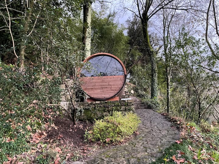 An Unique Wooden House Overlooking The Lake Qc - Terras de Bouro