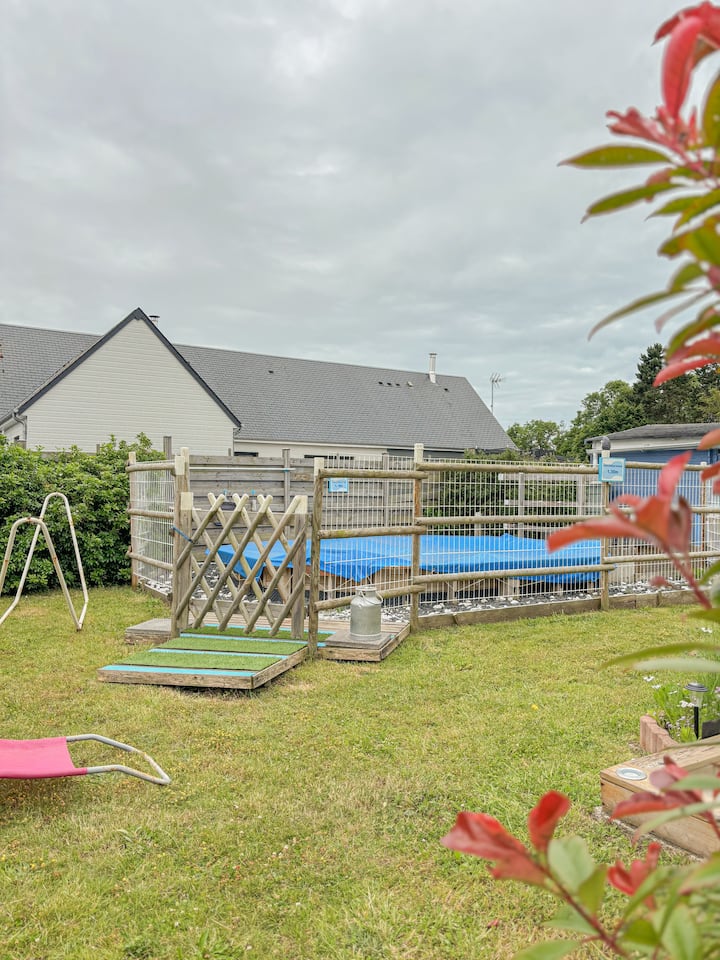 Maison Des Choupissons, Vacances En Bord De Mer - Pirou Plage