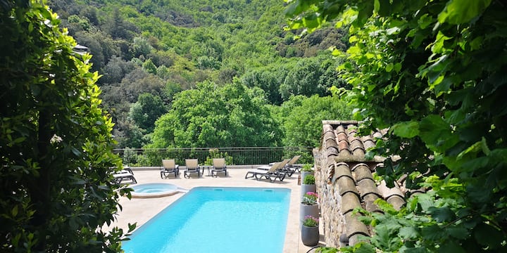 Duplex, Avec Piscine Et Rivière - Ardèche