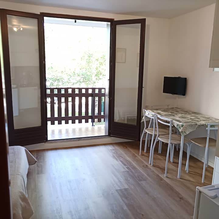 Appart 4  Personnes Rdc Balcon Bonascre - Ax-les-Thermes