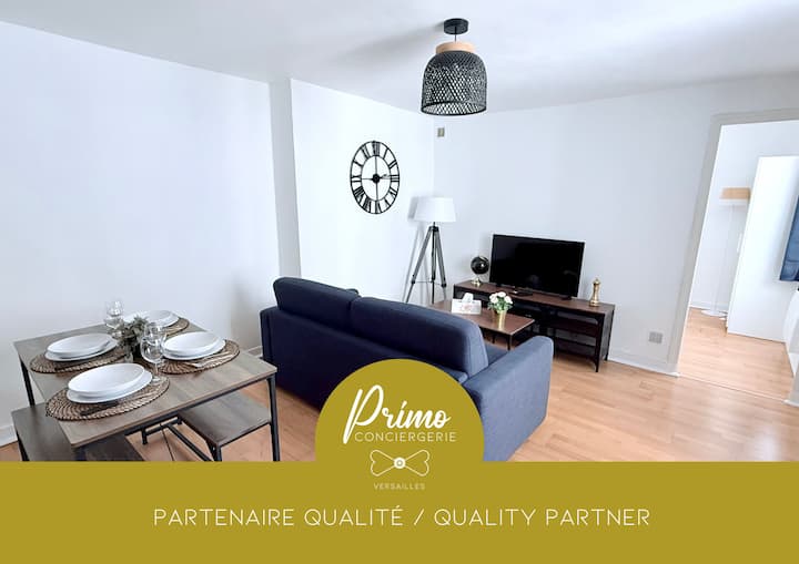 Le Roy Soleil 3*: Cosy & Cœur Quartier Saint-louis - Versailles