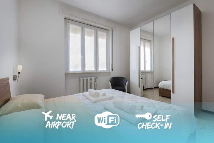 [Near Malpensa Airport] City View And Free Parking - Milan Malpensa Airport (MXP)