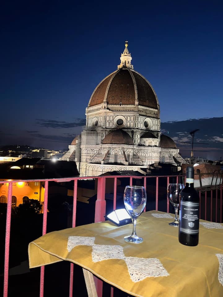 Appartamento Piano Alto Con Ascensore Vista Duomo - Florencia