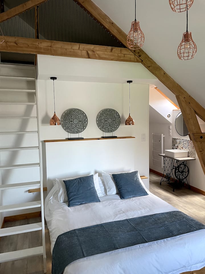 Chambre D'hôte 1 - Atelier St Jean - Montluçon