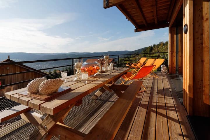 Chalet La Souris, Sauna, Vue Imprenable Sur Le Lac - Gérardmer