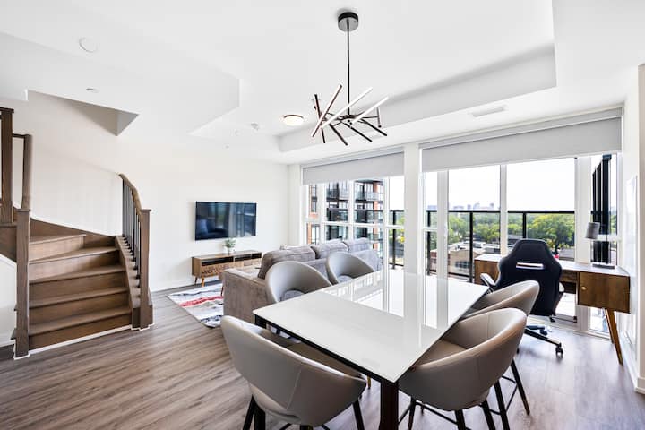2-level 3br Skyloft • City Views • Huge Terrace - Toronto
