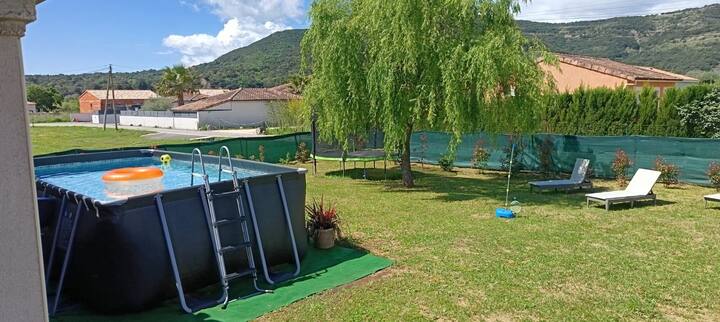 Promo Sun Vallon 
Maison Conviviale 
7/8 Personnes - Vallon-Pont-d'Arc