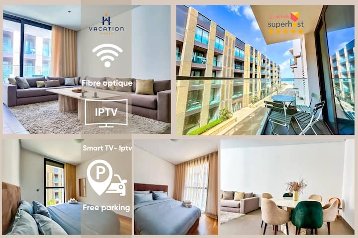 Luxueux Appartement à 100m De La Mer - Casablanca